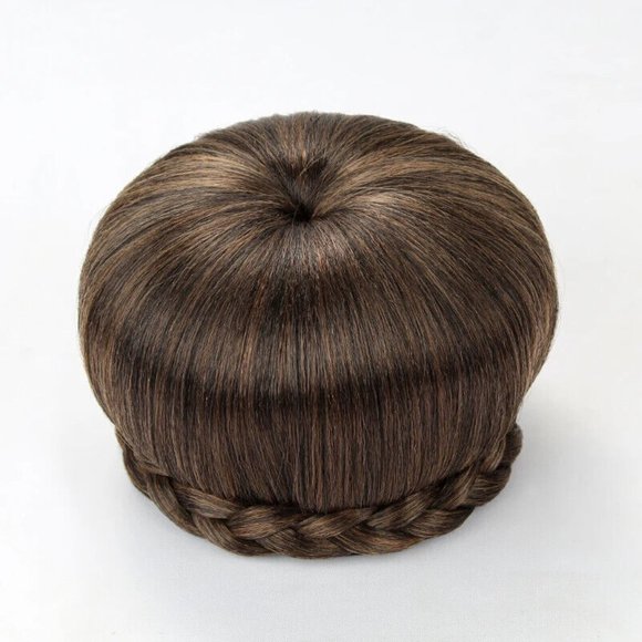 Cosplay | Hair | Synthetic Chignon Hair Cover Wedding Bride Fiber Clip ...